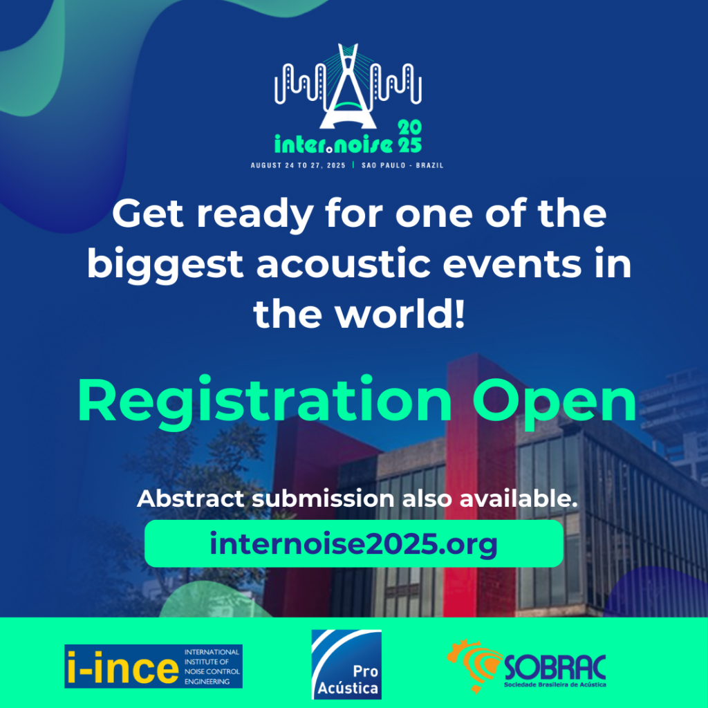 Inter-Noise 2025 – Brazil 24th to 27th August - SEA acustica
